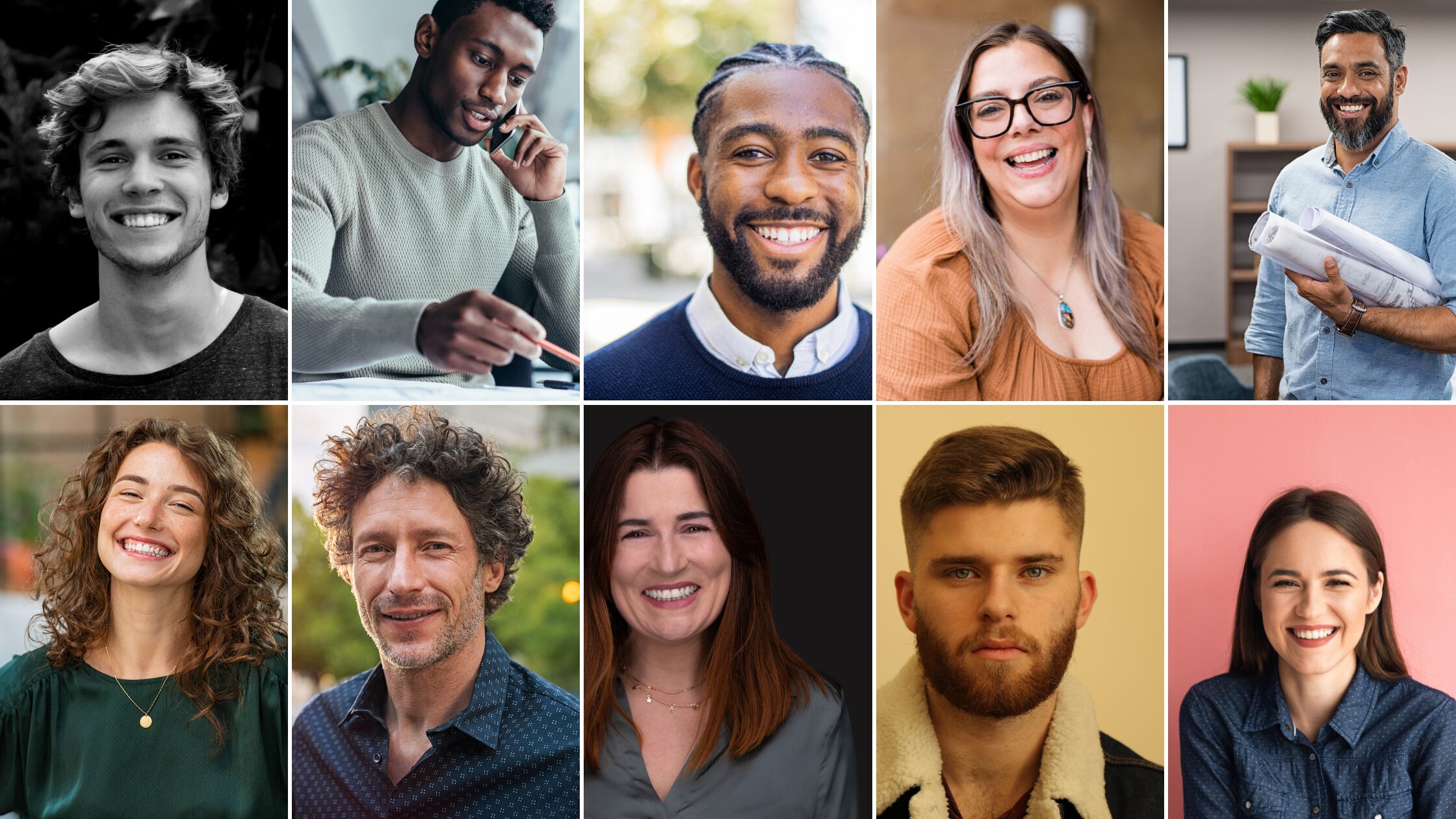 Employee-Photo-Collage-Corporate-Canva-Banner - AIA Tennessee