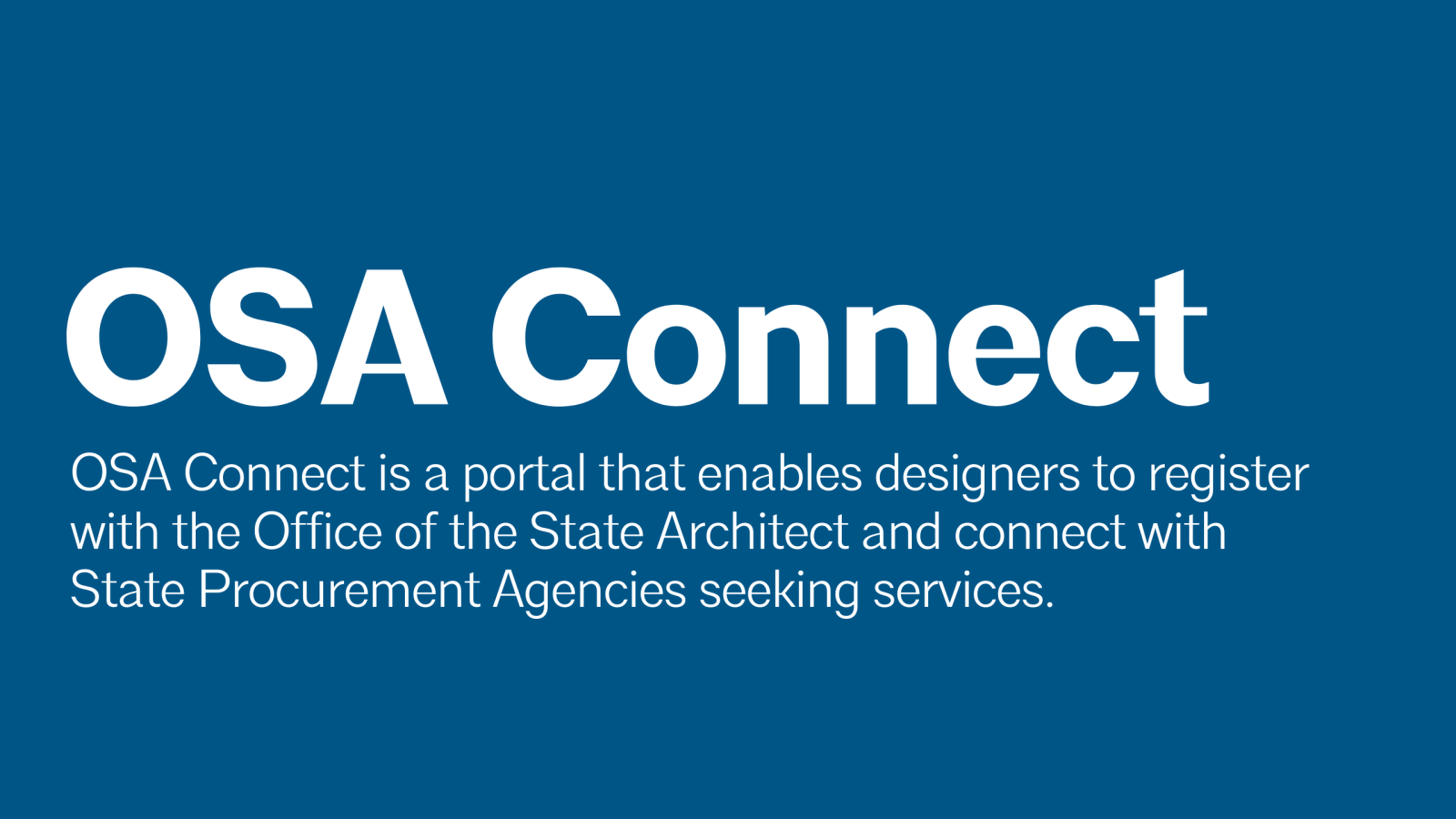 Introducing OSA Connect! - AIA Tennessee